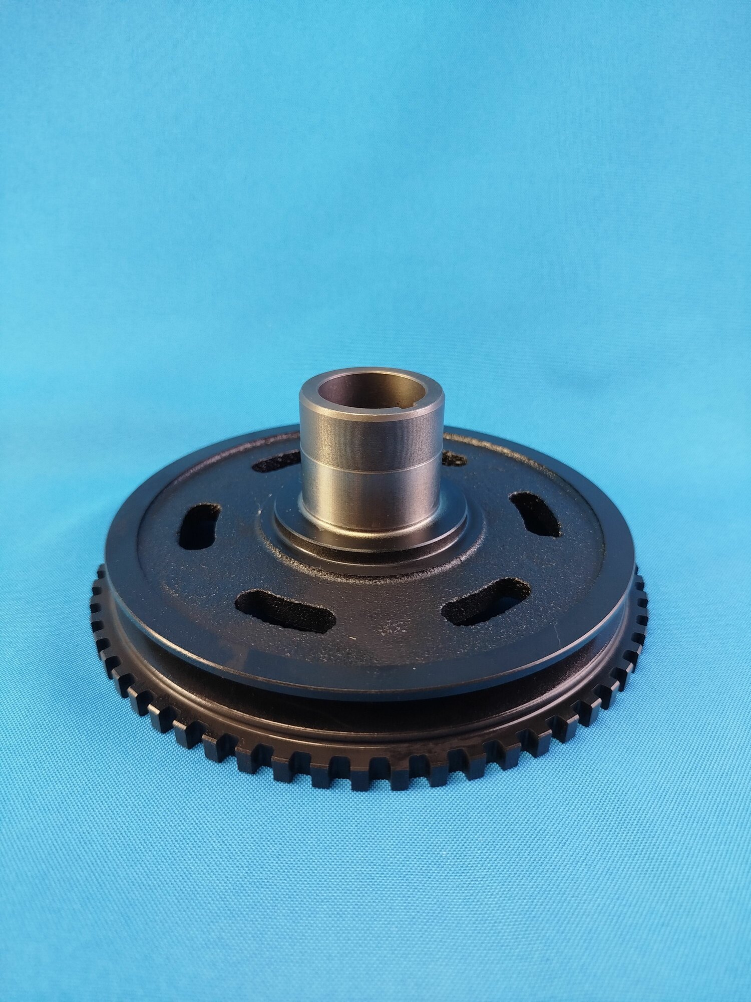 Шкив коленвала (демпфер) "SLON" для а/м ВАЗ 21214 чугунный