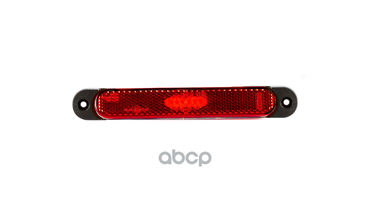 Фонарь габаритный LED 12-36В, красный со светоотражателем и проводом. Fristom арт. FT065CLED