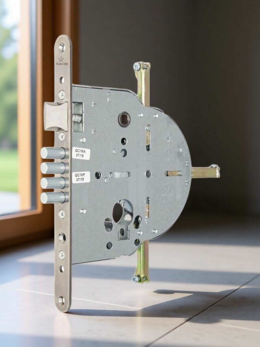 Замок врезной RUSSKEY 4-х канальные (Mul-T-Lock 265 серия) (с 4-мя выдвижными ригелями)
