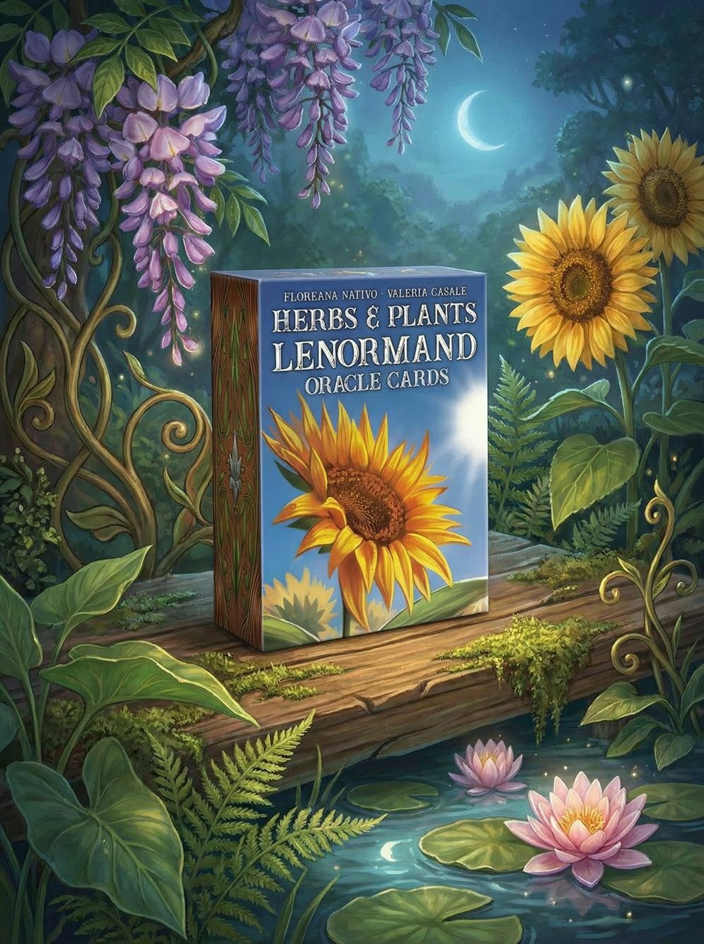 Карты Таро "Herbs and Plants Lenormand Oracle" Lo Scarabeo/ Травы и Растения Ленорман Оракул Ло Скар 63519 Lo Scarabeo