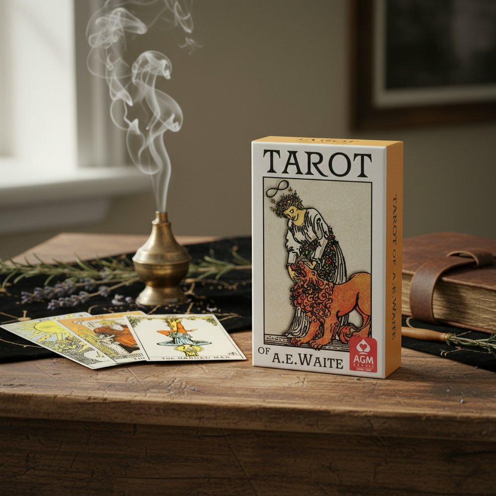 Карты Таро "A.E.Waite Tarot Premium Edition-Standard" AGM Urania / Таро А. Э. Уэйта Премиум-Издание-Ст 63349 AGM
