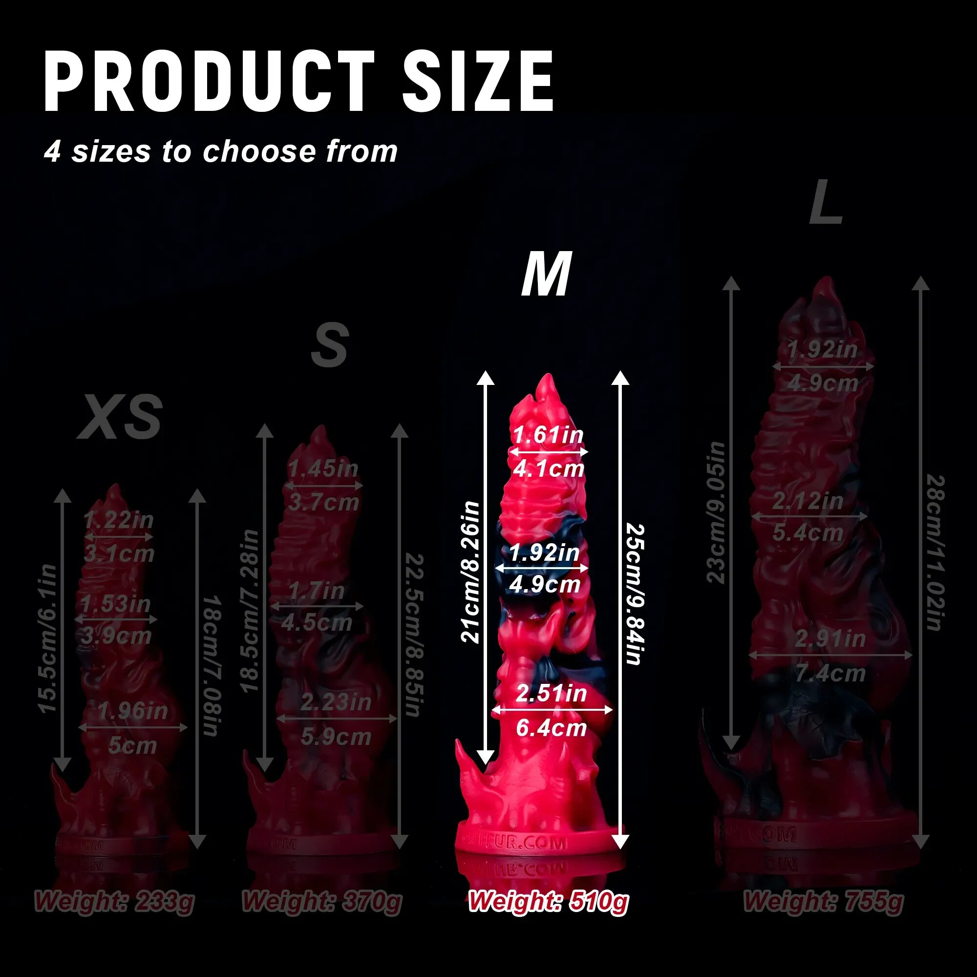 Большой инопланетный монстр, фаллоимитатор, большой пенис-дракон, фэнтезийная силиконовая игрушка M