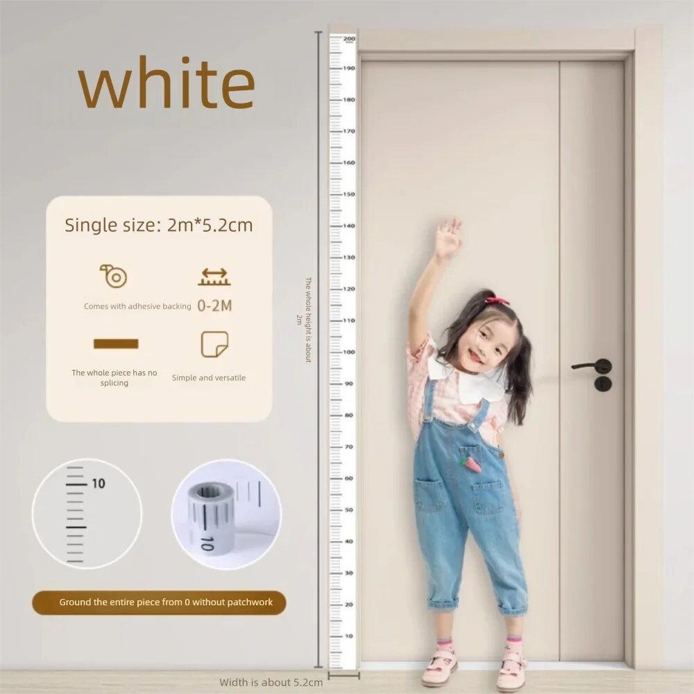 Наклейка для роста White 2 метра