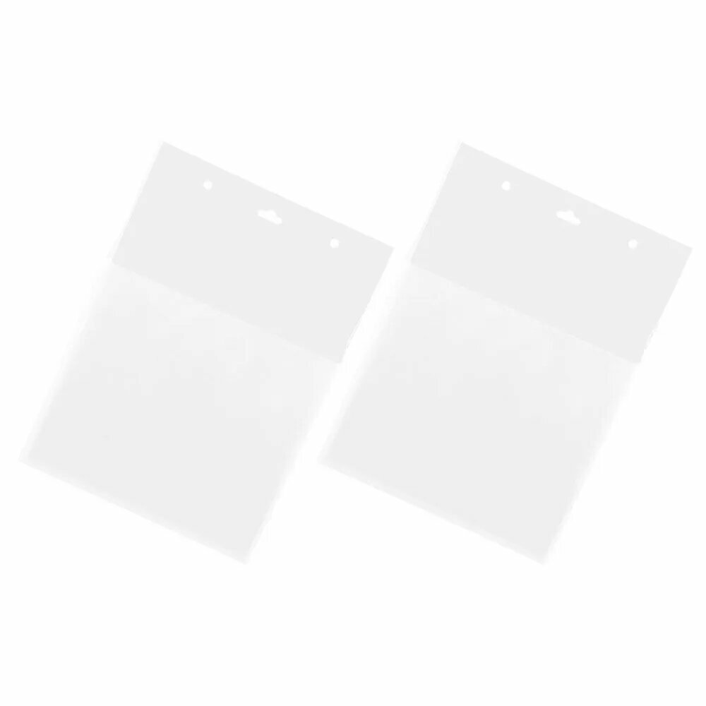 Прозрачный Настенный Держатель Для Документов, Пластик, Подходит Для Офиса И Домашней Организации, 2 Штуки