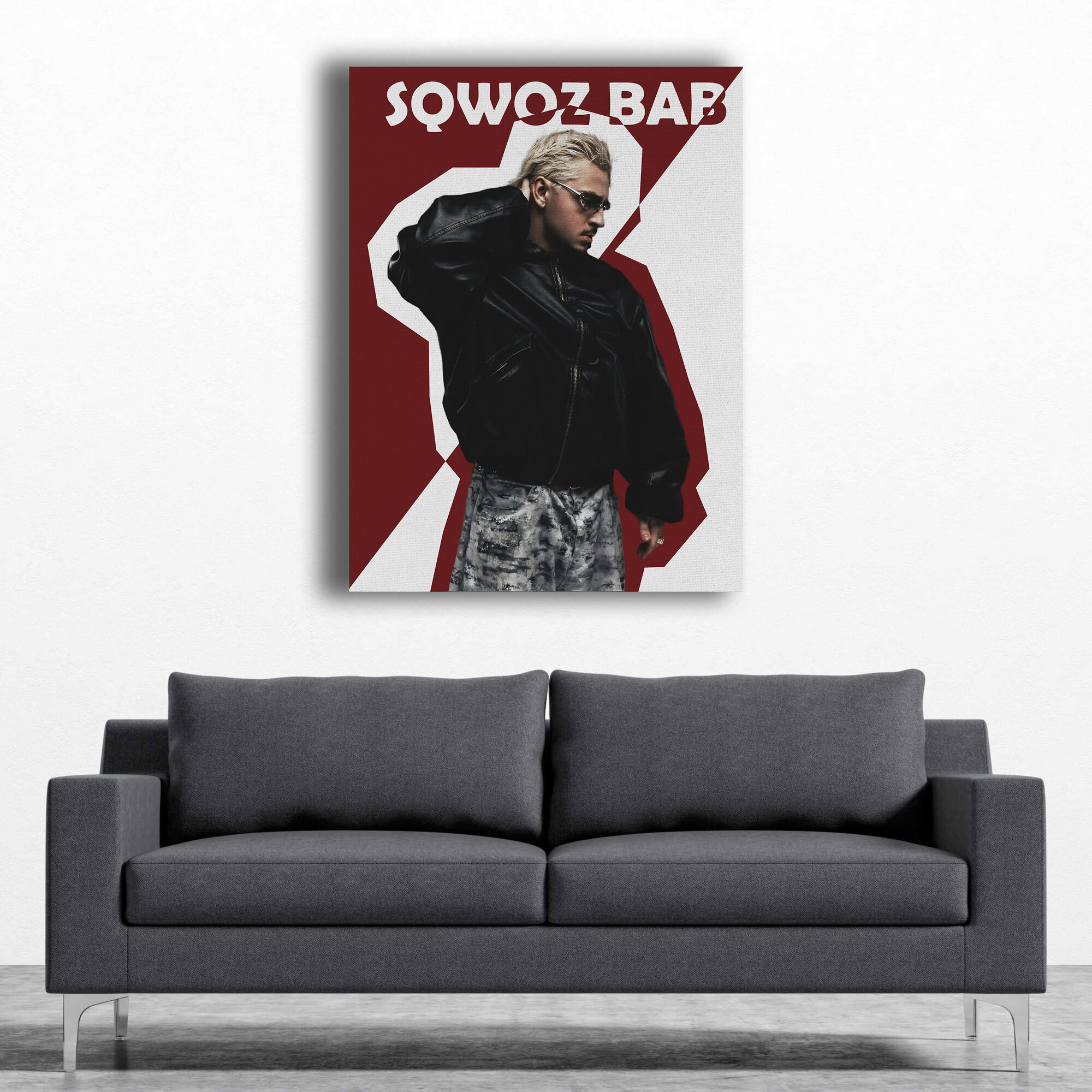 Картина на холсте Сквозь Баб / Sqwoz Bab / 30*40