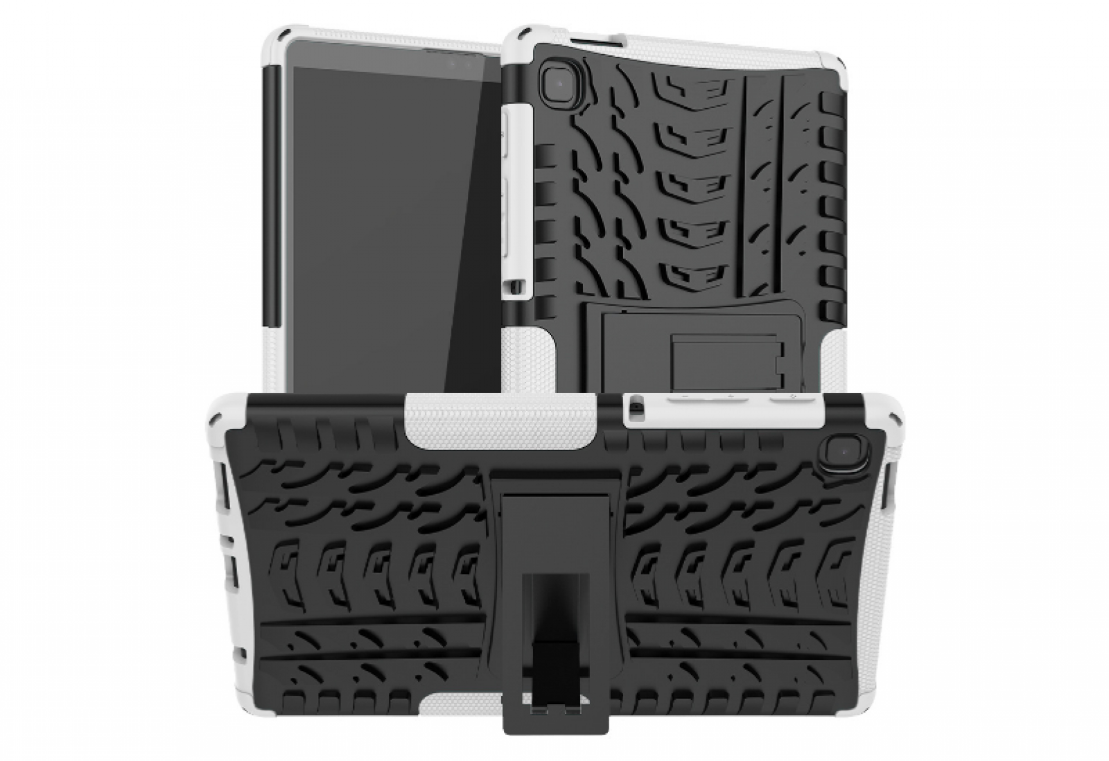 Чехол-бампер MyPads для Samsung Galaxy Tab A7 Lite LTE SM-T220 / T225 (2021) ударопрочный белый