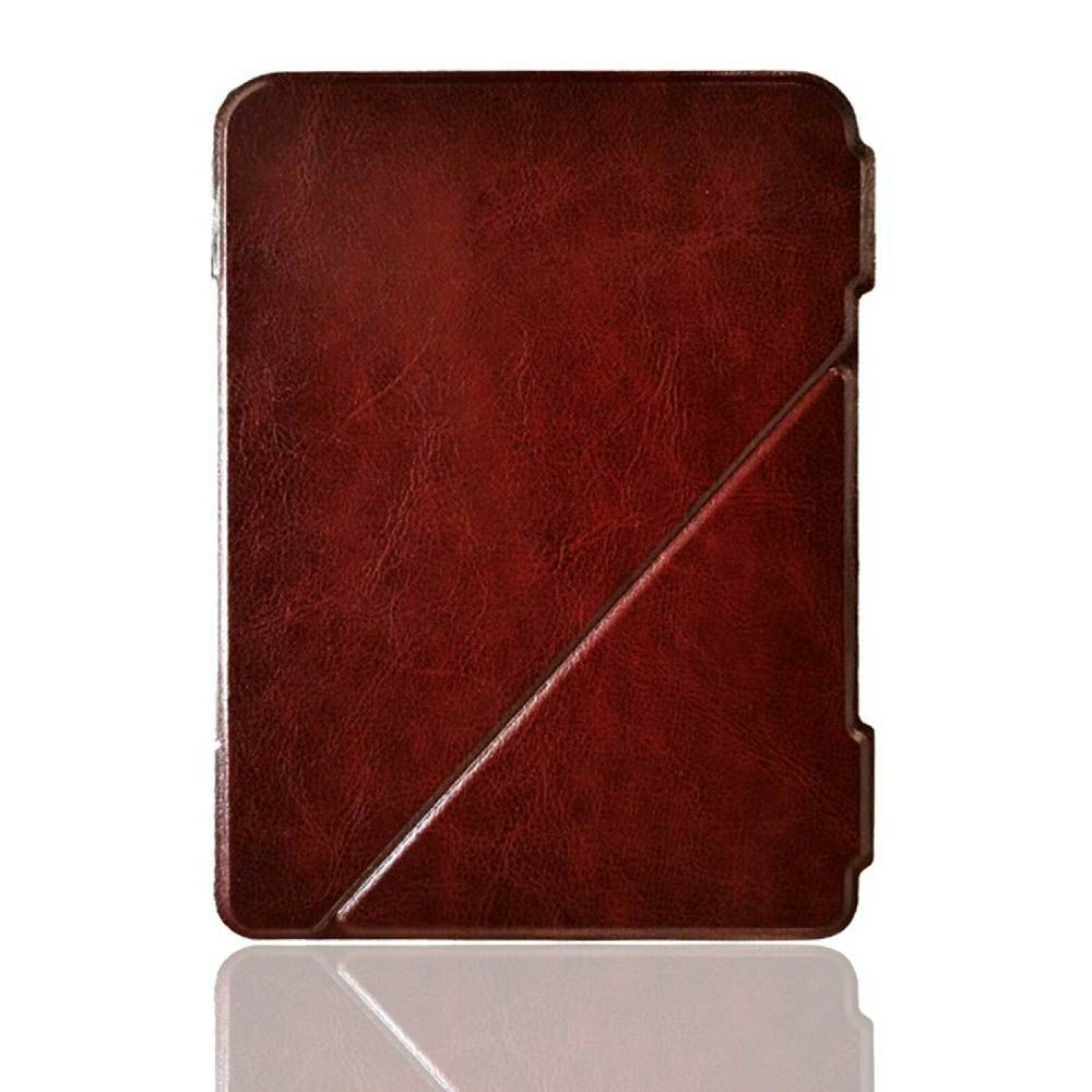 Чехол-книжка MyPads для планшетов Digma E654 E654GT R654 R654GT ультратонкий защитный коричневый