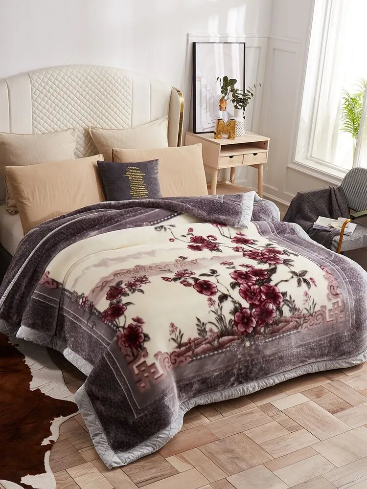 AiWinsure Плед с фотопринтом thick blanket , Акрилик, 220 см х 180 см
