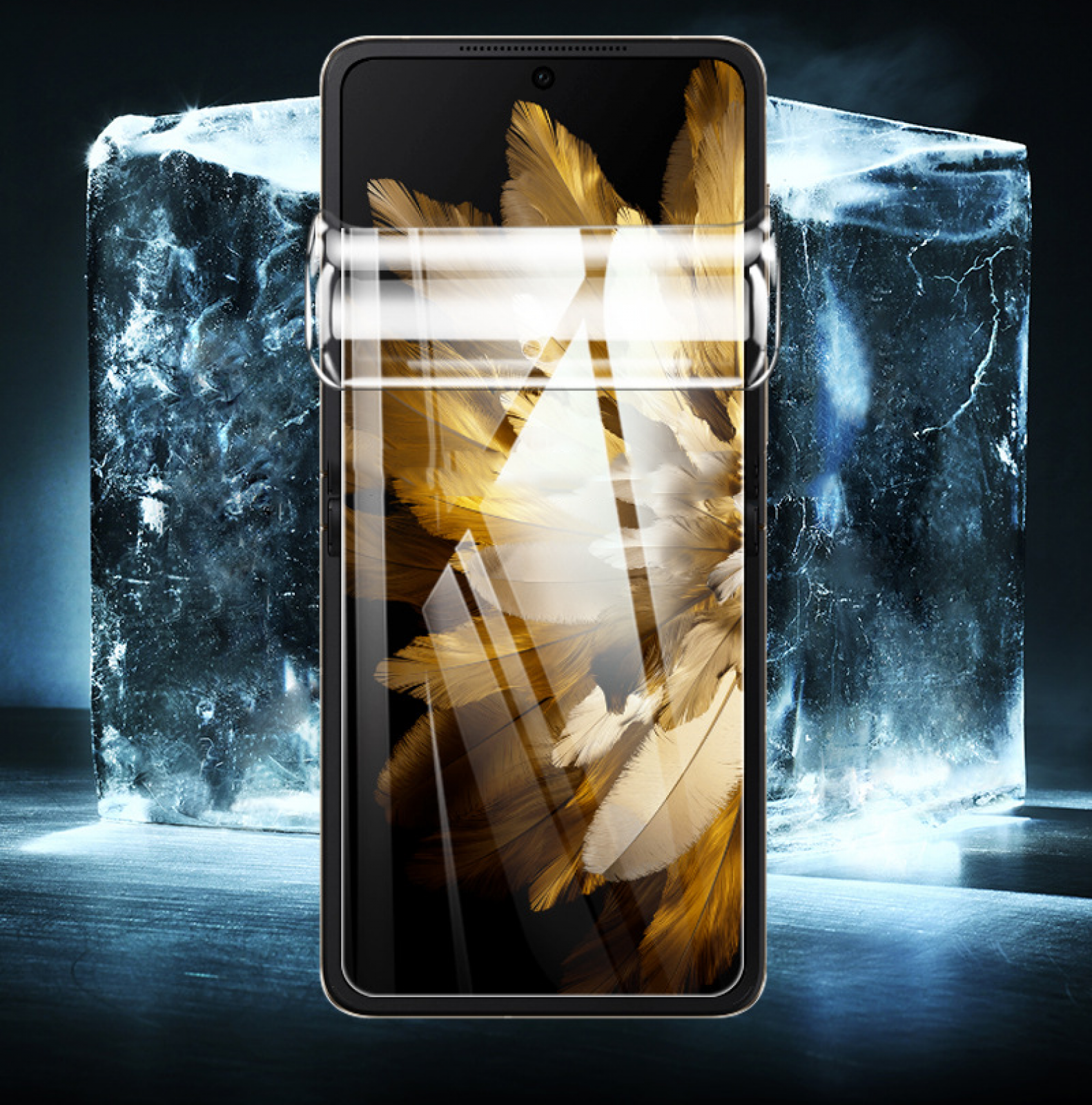 Защитная пленка MyPads для OPPO Find N3 Flip – комплект для полной защиты экрана и корпуса