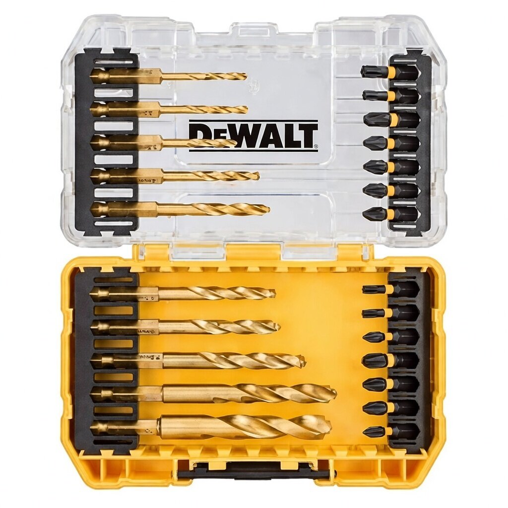 Набор бит и сверл DEWALT FLEXTORQ DT70748T, сталь, односторонние, 24 предмета