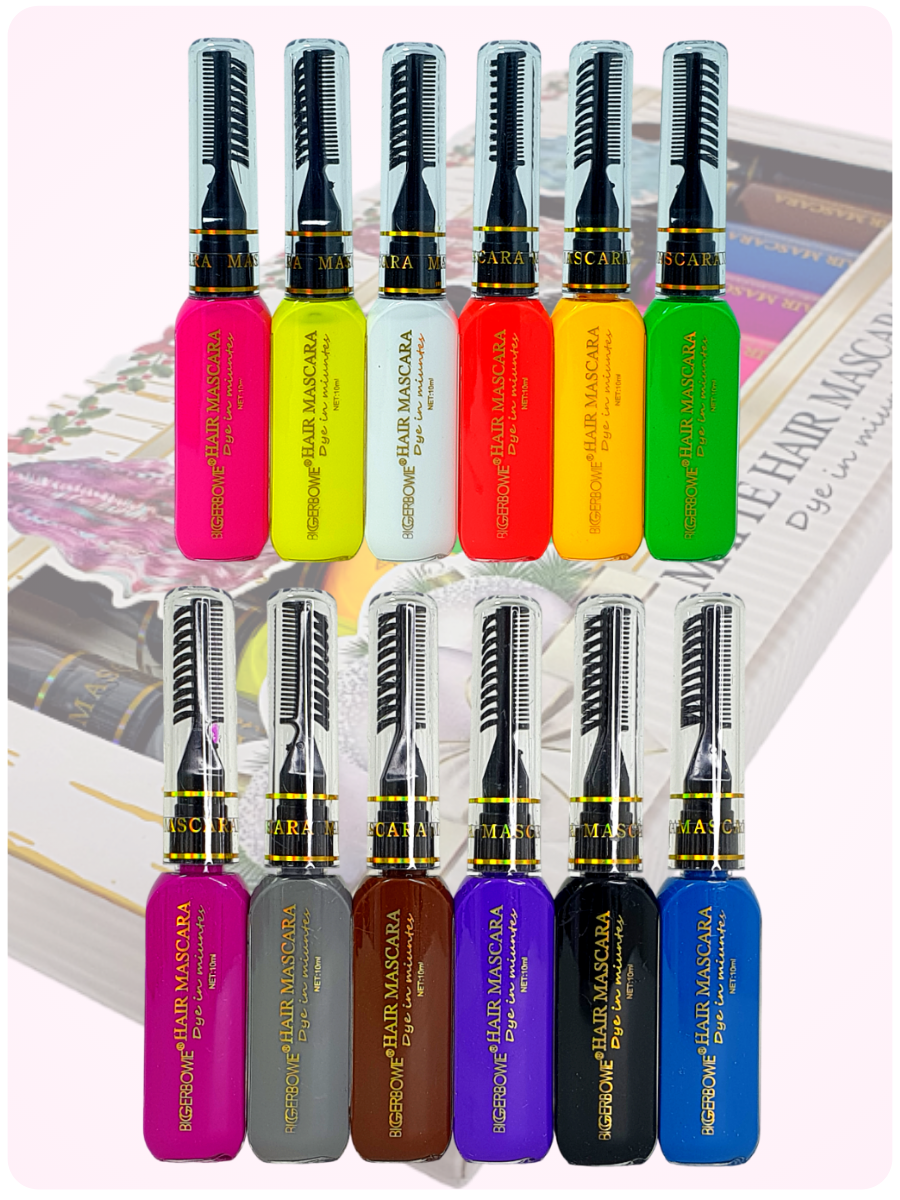 Тушь для волос 12 цветов