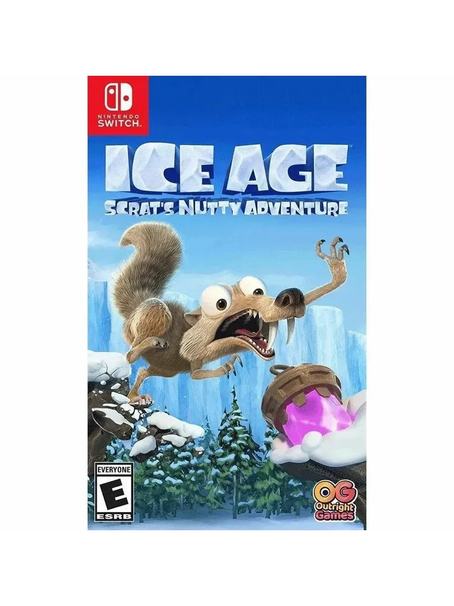 Игра Ice Age: Scrat's Nutty Adventure, Nintendo Switch, русские субтитры