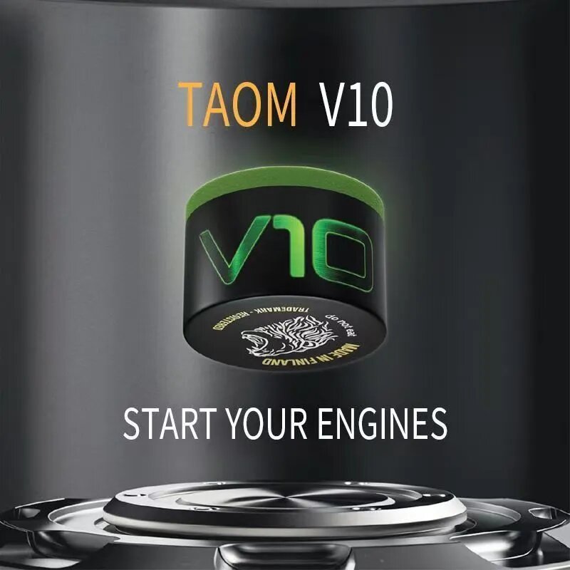 Мел бильярдный Taom V10 для русского бильярда мелово-зеленый красивый цвет в коробке — фото 1