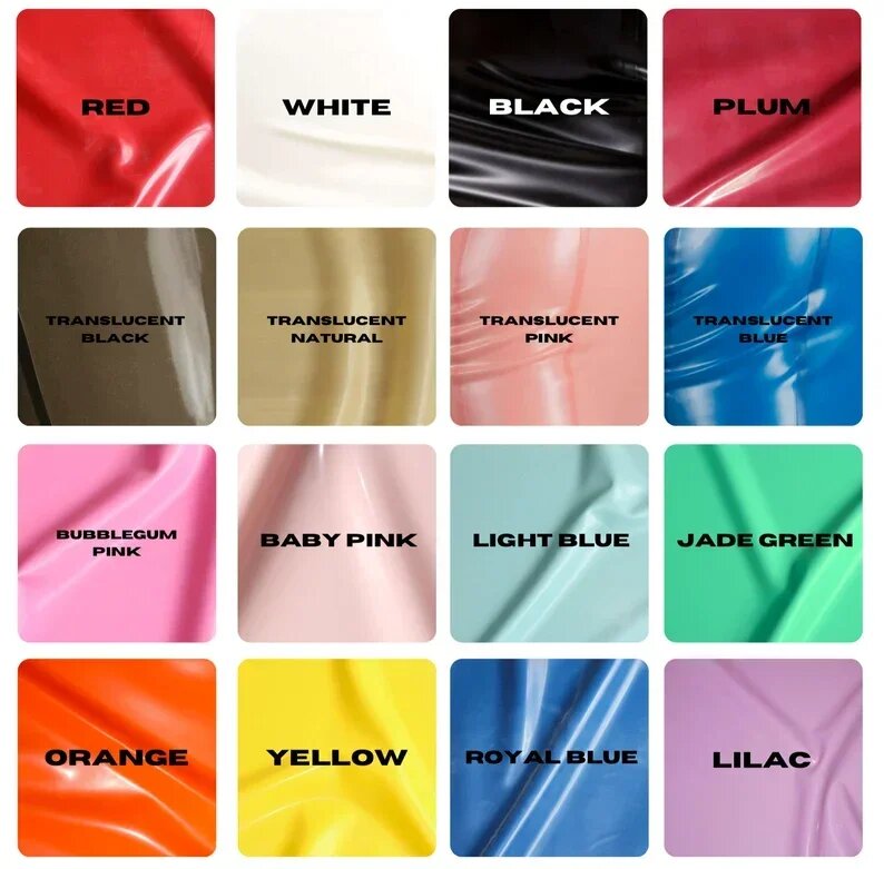 Латексные перчатки и брюки, Цвет: other color, Размер: M