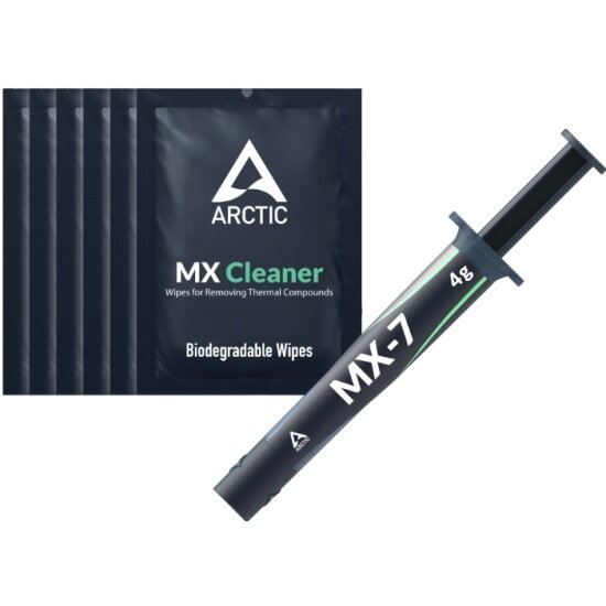 Термопаста Arctic MX-7 4г + 6 салфеток MX Cleaner (ACTCP00092A)