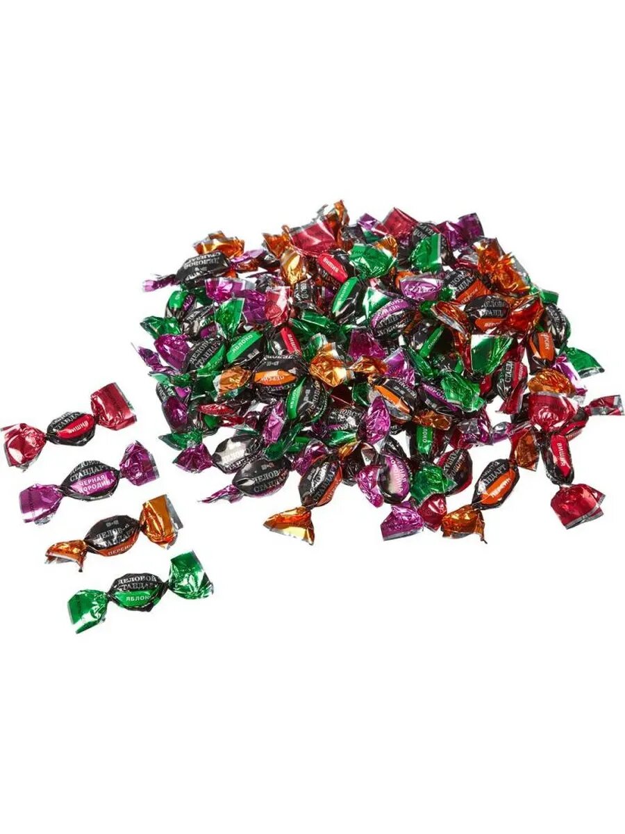 Карамель Деловой Стандарт, леденцы ассорти, 2 кг
