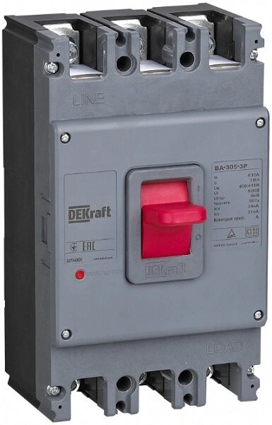 22764DEK / Сил. авт. выкл. 3P 630А 35кА