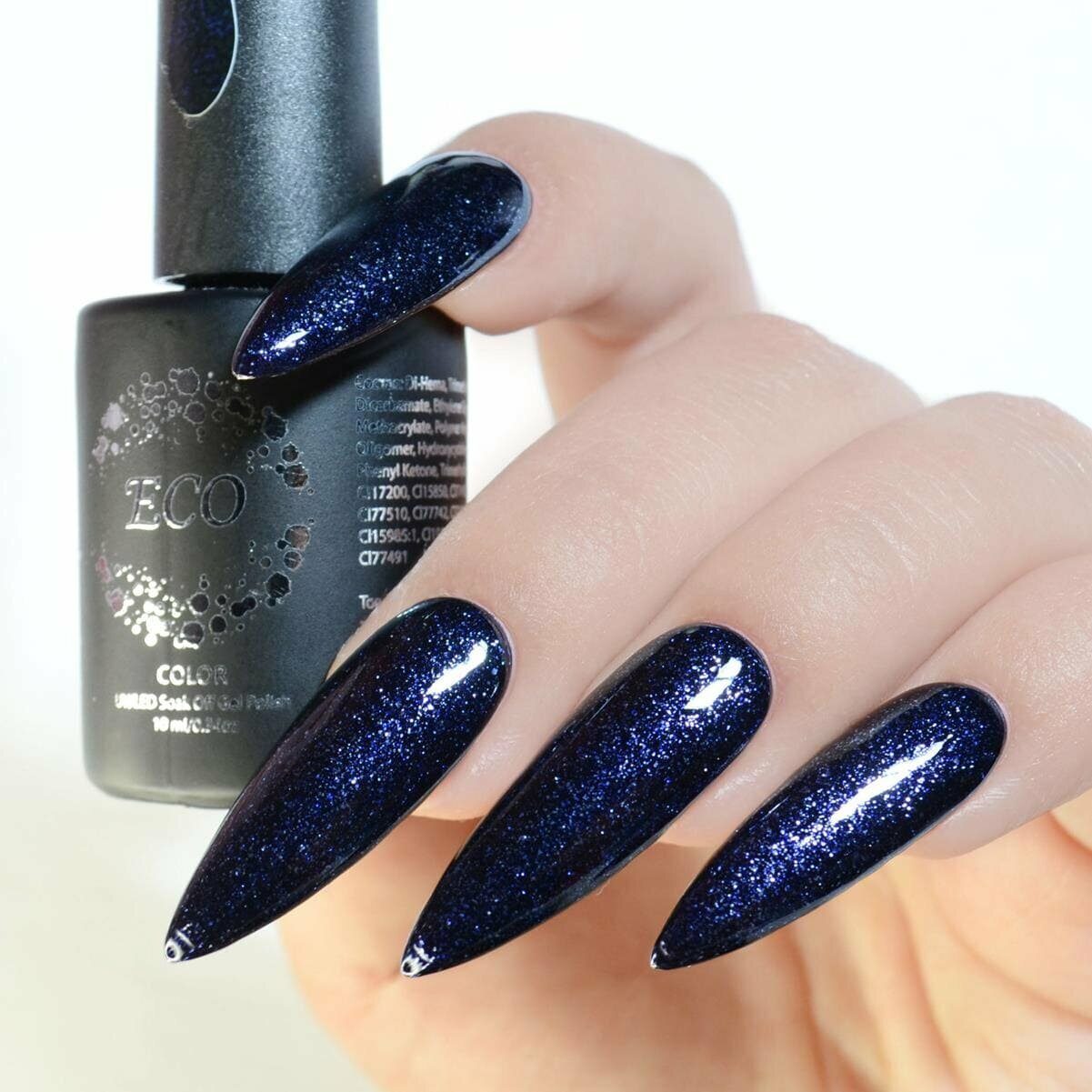 Гель-лак для ногтей ТМ ECO "Авантюрин" №173, 10 мл