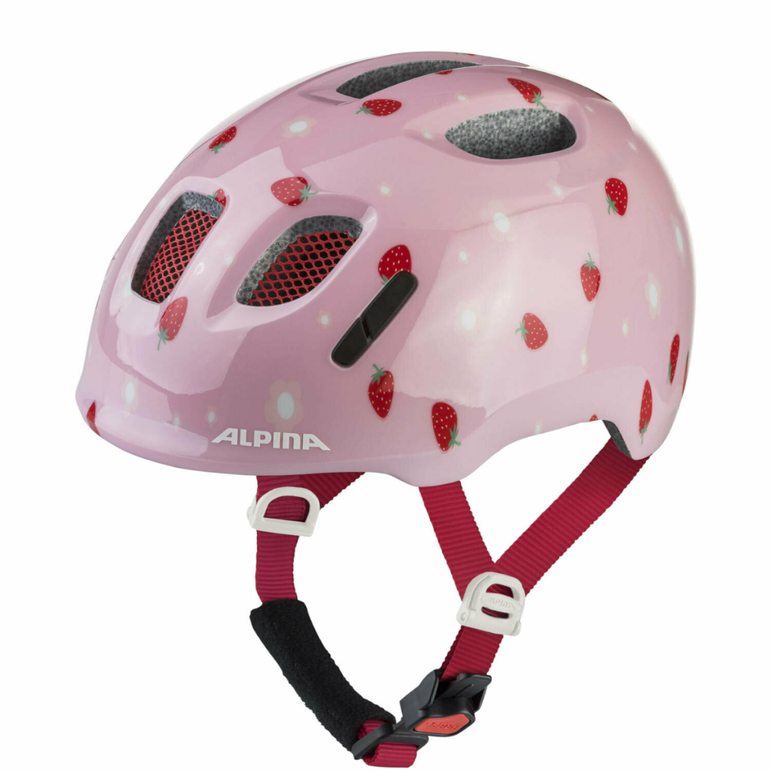 Велошлем ALPINA Ximo 2 Strawberry Gloss (см:47-51)