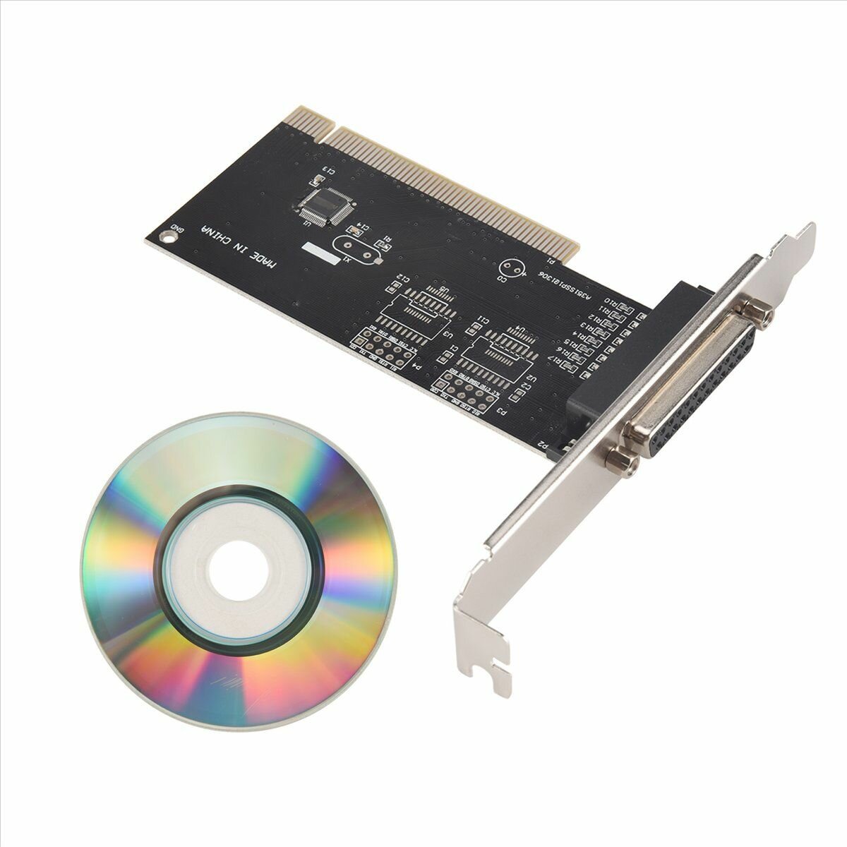 Плата контроллера порта принтера 25-контактный параллельный LPT PCI - DB25