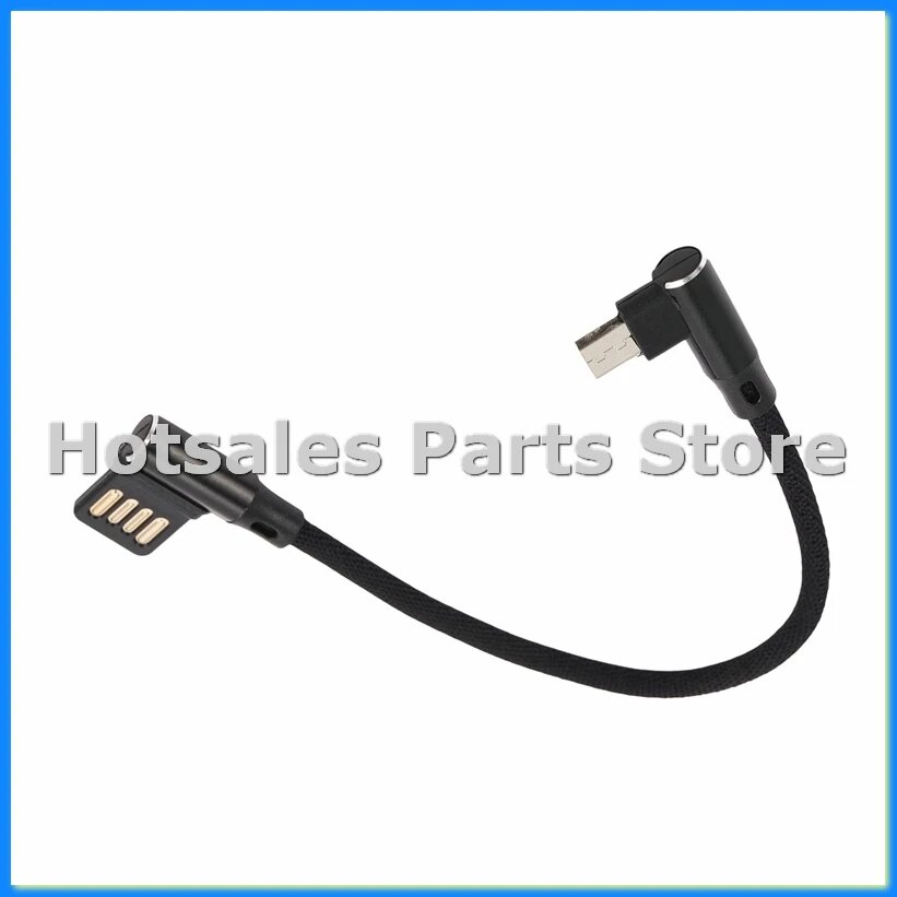 Sokany Micro-USB кабель 90 градусов черный