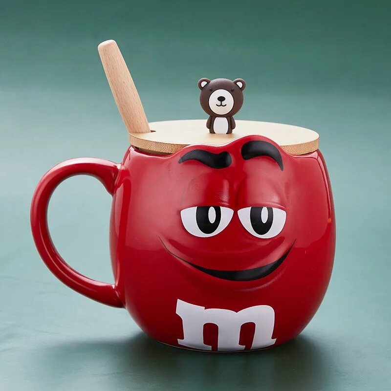 Кружка M&M's "Желтая" , керамика, мытье в посудомойке, 600 мл