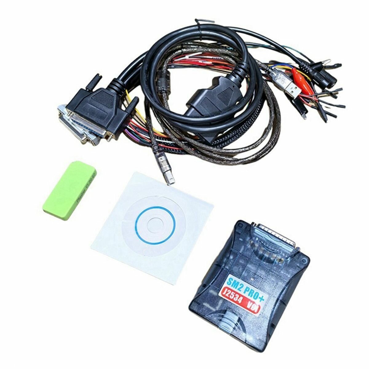 SM 2 Pro++J2534 Pcmflash SM2 Pro сменные аксессуары подходят для VCI Scanmatik ECU Programmer Tool EU Plug