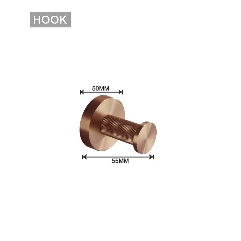 Роб-хук Single Robe Hook, Коричневый