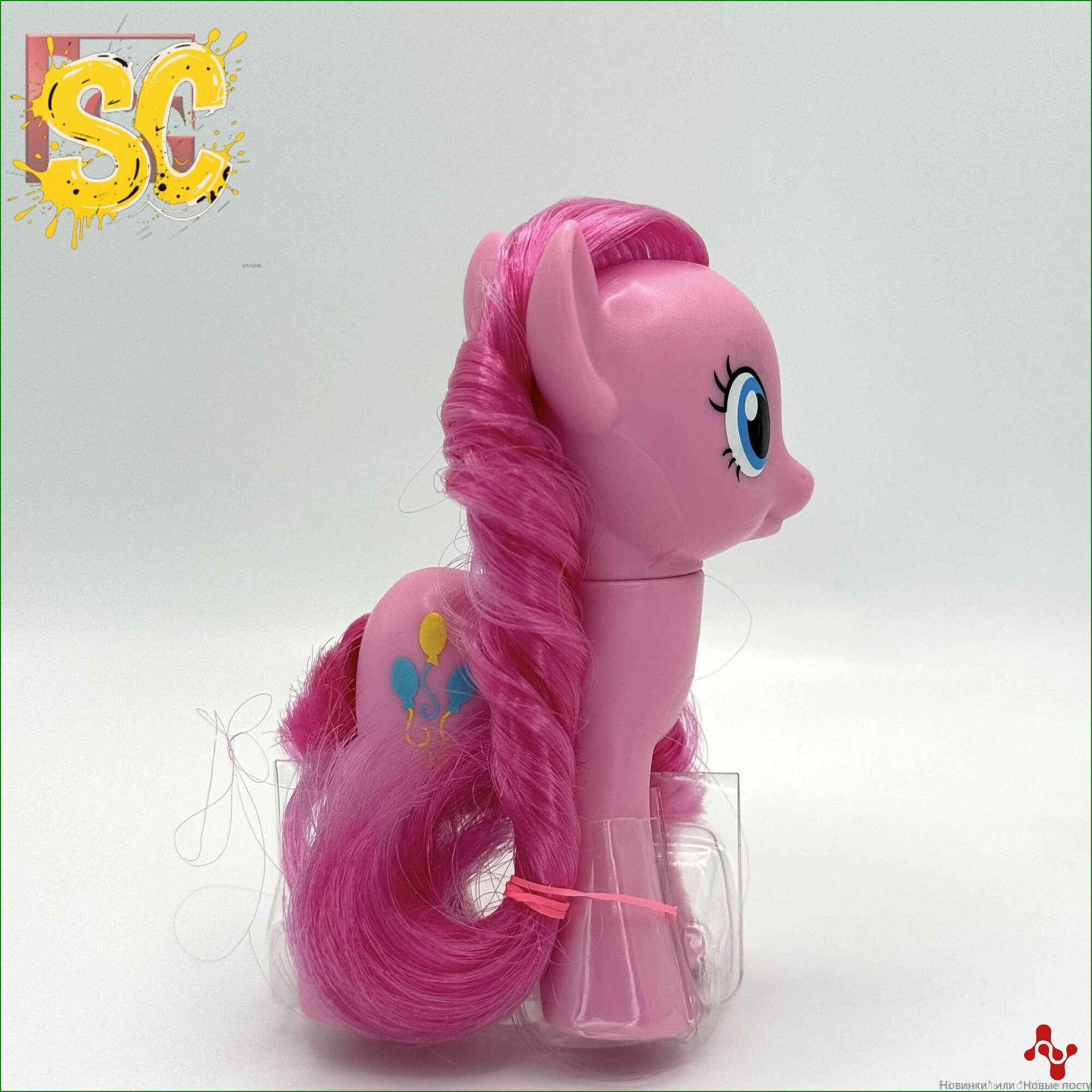 Фигурка мой маленький пони, 8 см, Пинки Пай (Pinkie Pie pony)--