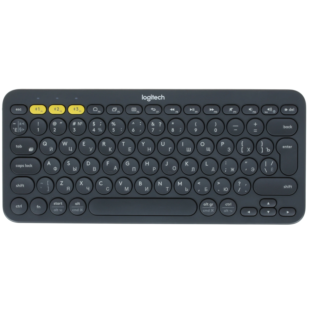 Клавиатура беспроводная Logitech K380 Multi-Device Dark Grey