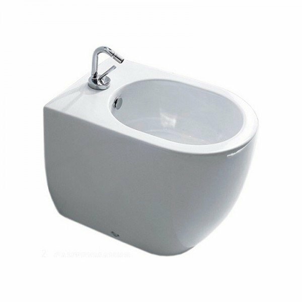 Биде напольное Kerasan Flo 312201*1 белый