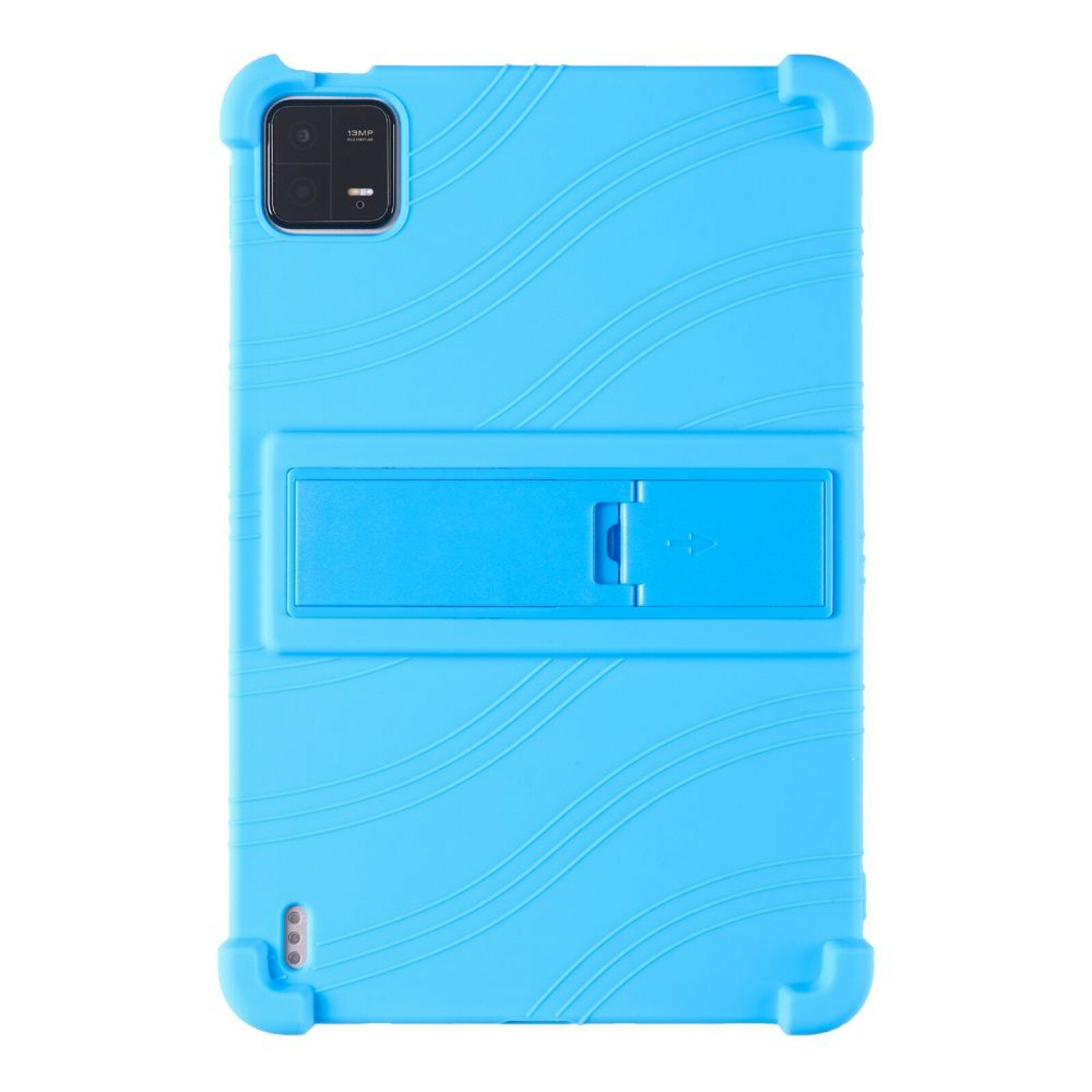Силиконовый чехол MyPads для планшета Xiaomi Pad 6 / 6 Pro 11" с регулируемым кронштейном и защитой от ударов