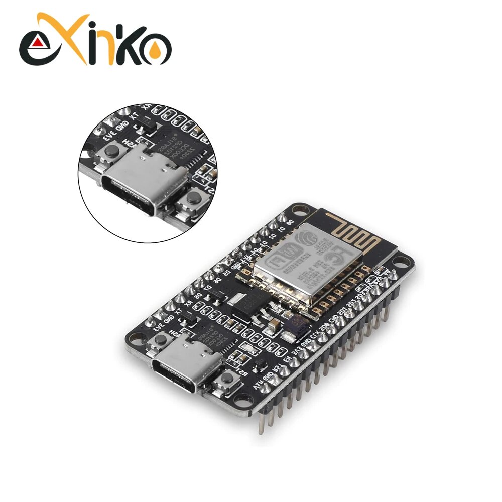 NodeMCU V3 ESP8266, Цвет: 1PC-CP2102 TYPE-C