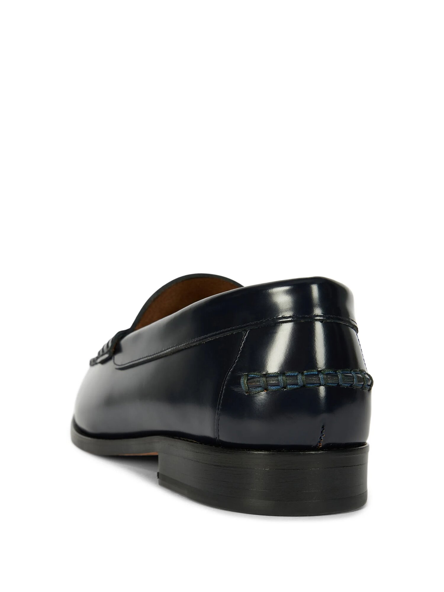 Лоферы Paul Smith Lido leather loafers, размер 10, синий — фото 1