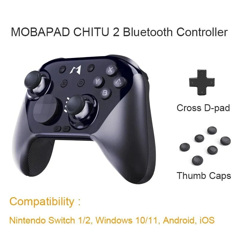 MOBAPAD CHITU 2 pro2-HD Игровой контроллер TMR Джойстик ПК Bluetooth Беспроводной геймпад Switch2 переключатель Ns2
