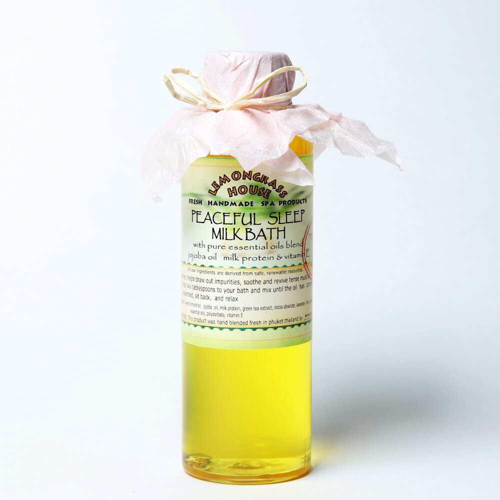Молочная ванна "Спокойной ночи" Lemongrass House Peaceful sleep Milk Bath 120 мл
