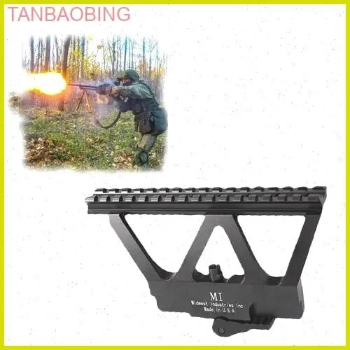 Кронштейн BH-MR51 для крепления оптики с планкой Weaver / Picatinny для установки оптических, коллиматорных прицелов