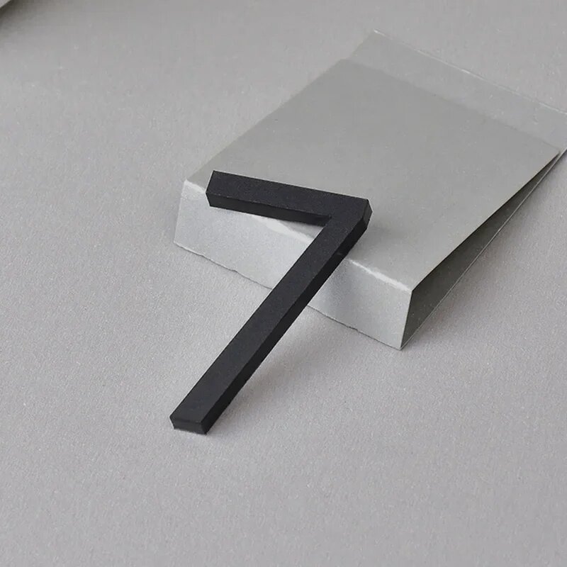 3D акриловые цифры для номера дома black-7