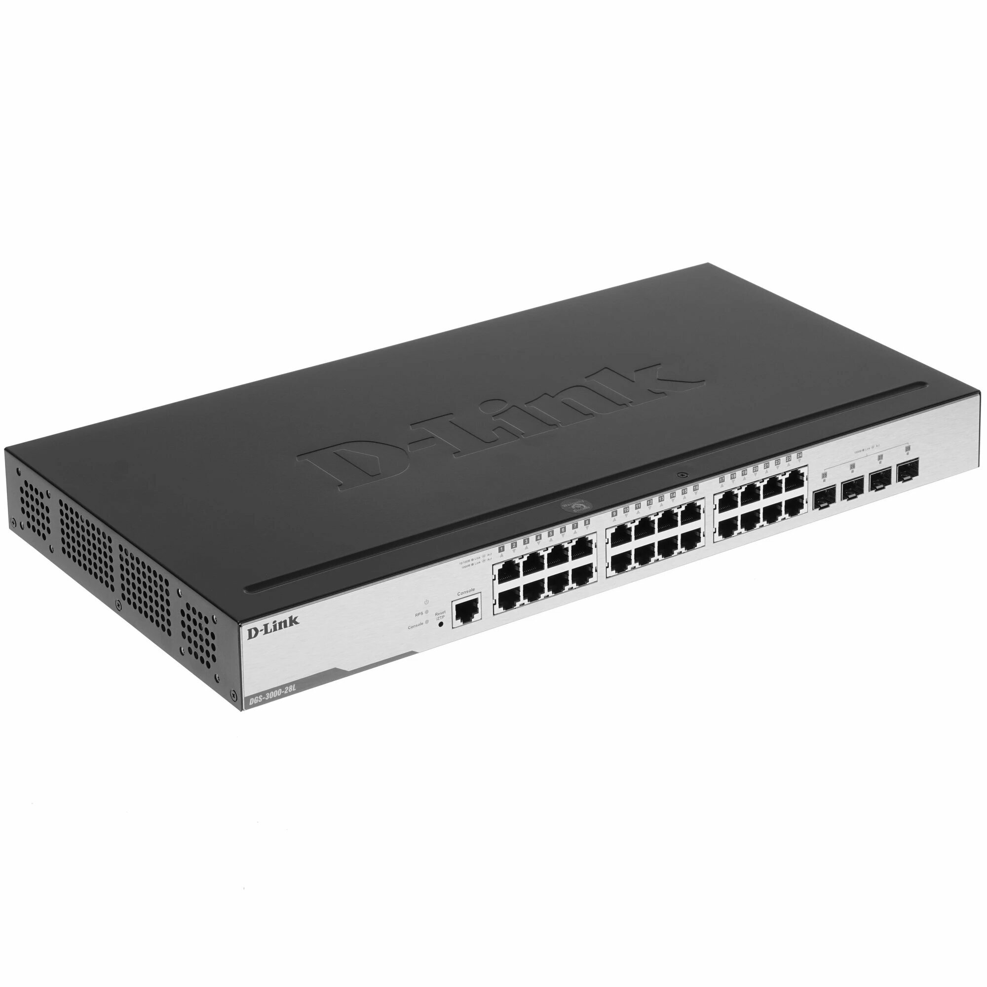 DGS-3000-28LP / Коммутатор D-Link DGS-3000-28LP (портов-24, управляемый, 1000 Мбит/сек, 100 Мбит/сек