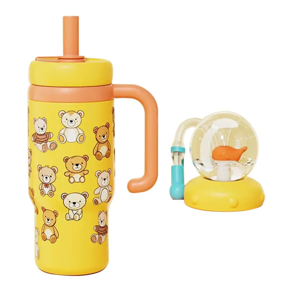 Стакан детскии alloet Yellow Cartoon A
