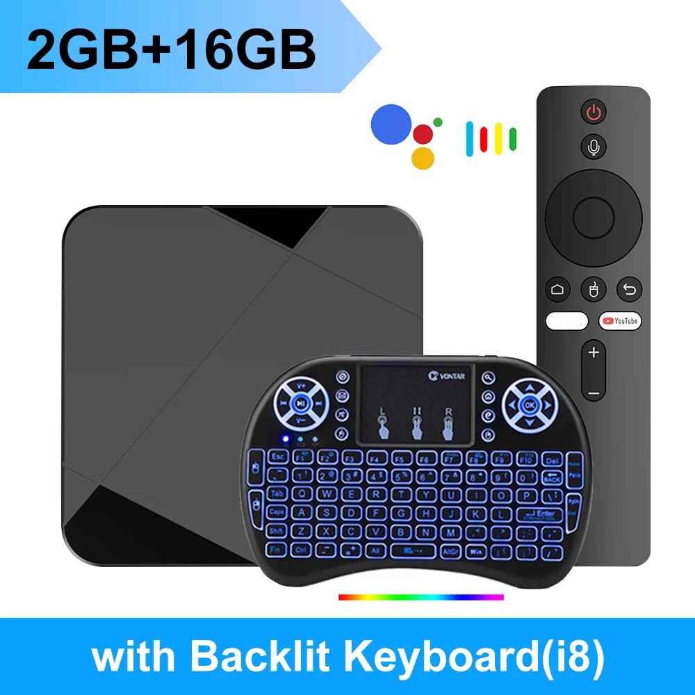 Tanix TX5 ТВ-бокс Android 14 2/16 ГБ, 4/32 ГБ, 64 ГБ Американская вилка, 2G16G i8