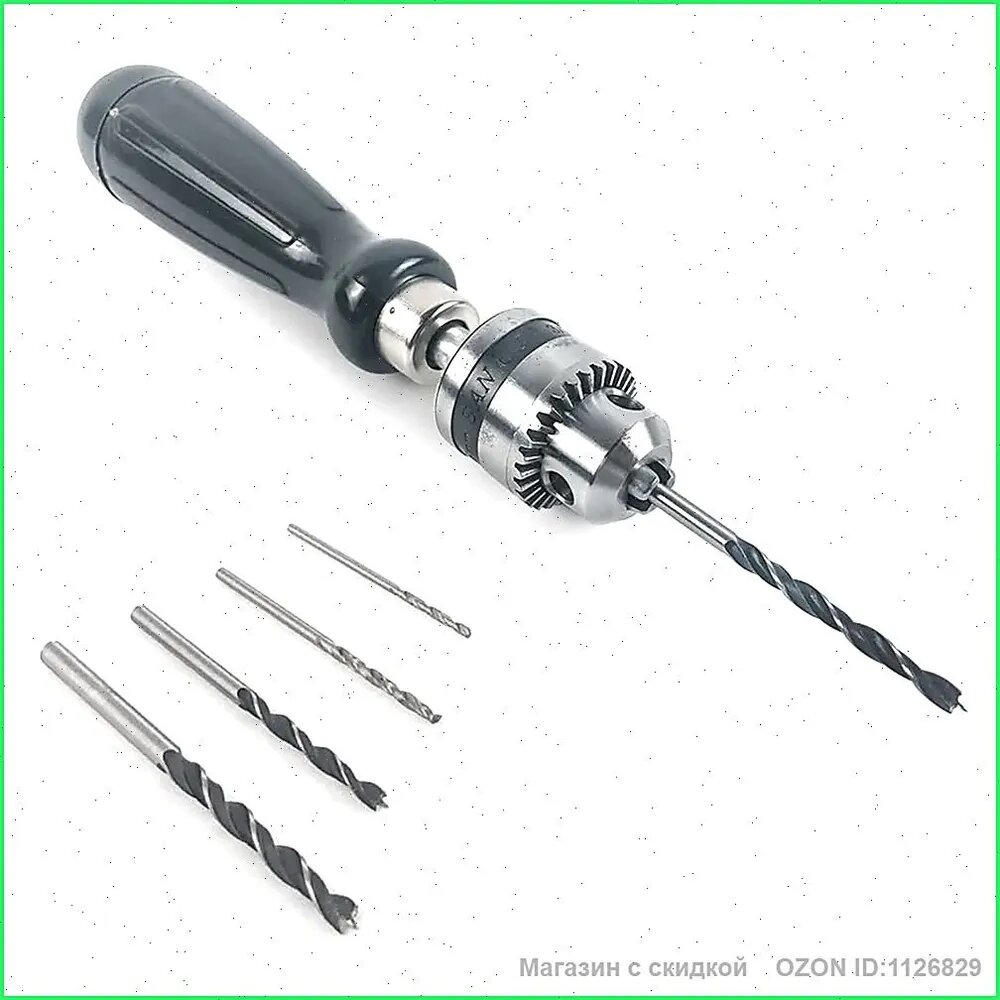 Ручные сверла Pin Vise, набор мини-сверл Twist, для точной обработки дерева, модель DIY, ювелирные изделия, орех, янтарь