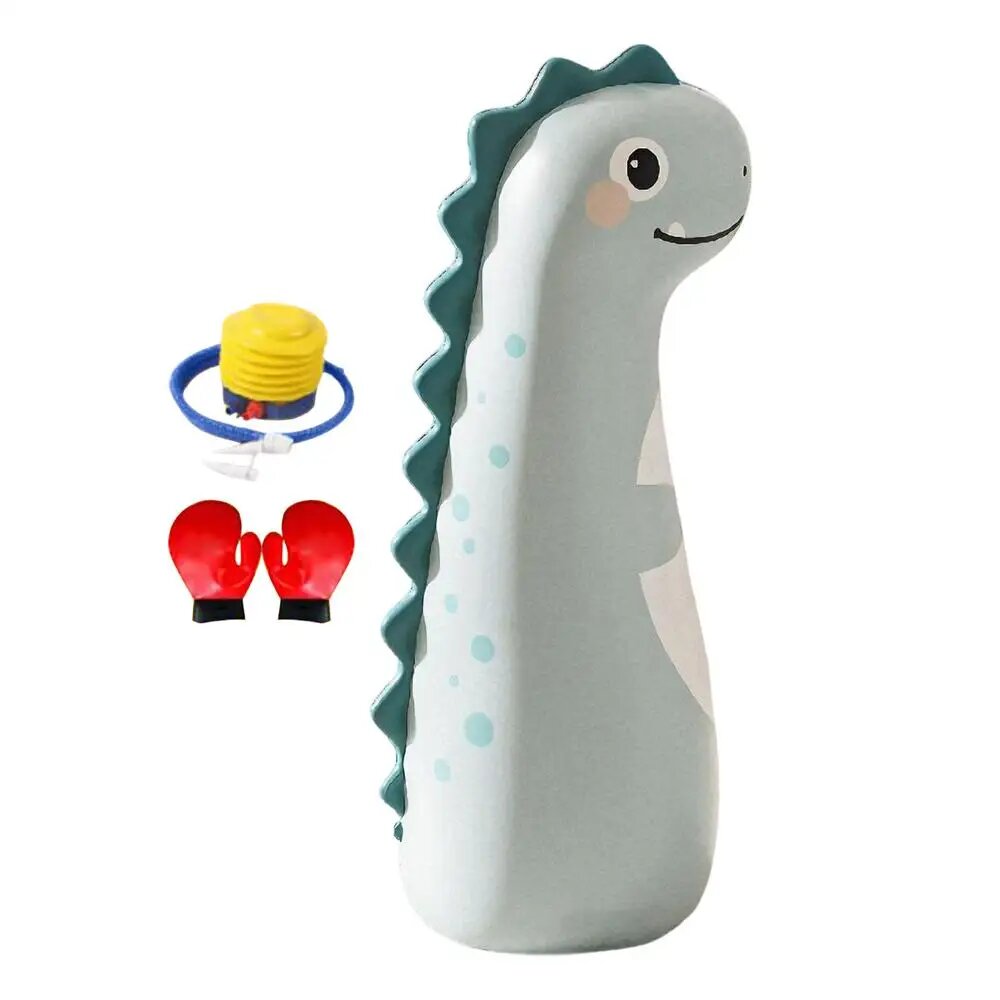 Детская надувная боксерская груша ПВХ White