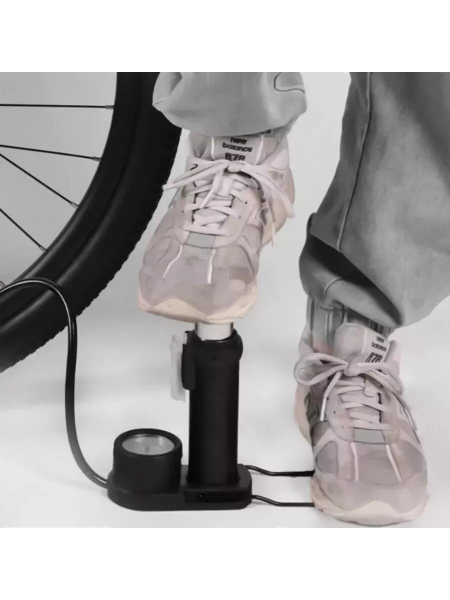 Велосипедный насос (с манометром)