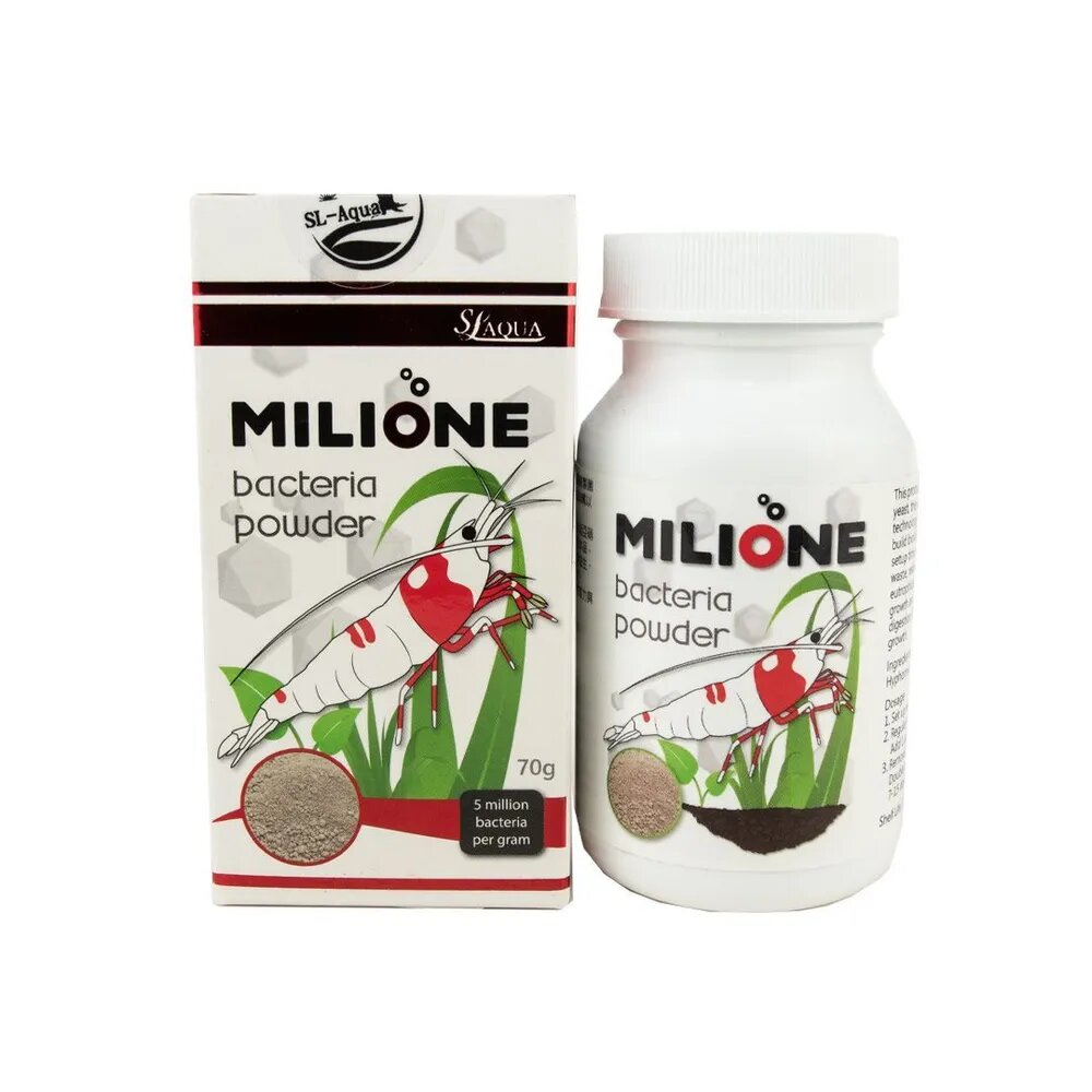 SL-Aqua Milione Bacteria Powder средство для воды в аквариуме 70г для рыбок