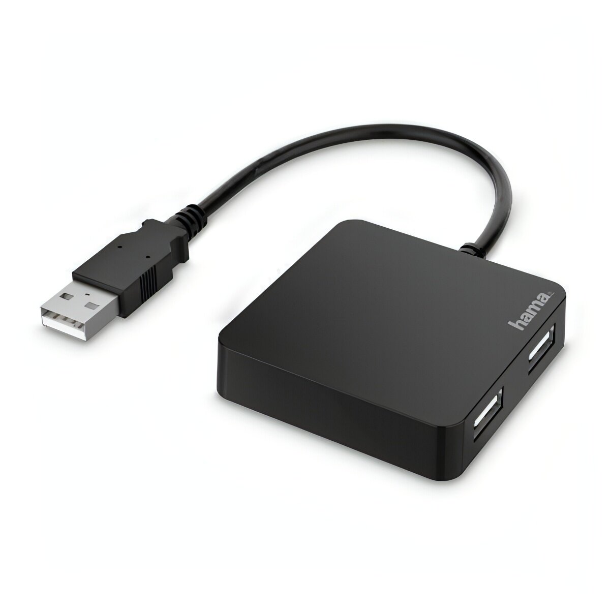 Разветвитель для компьютера Hama 4 порта, 4x USB-A - USB 2.0, 480 Мбит/с, 200121