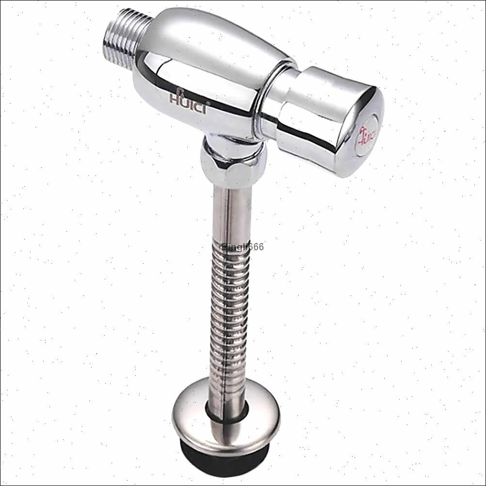 Скрытый кран для писсуара с отложенным смывом, ручной, для ванной комнаты, с клапаном