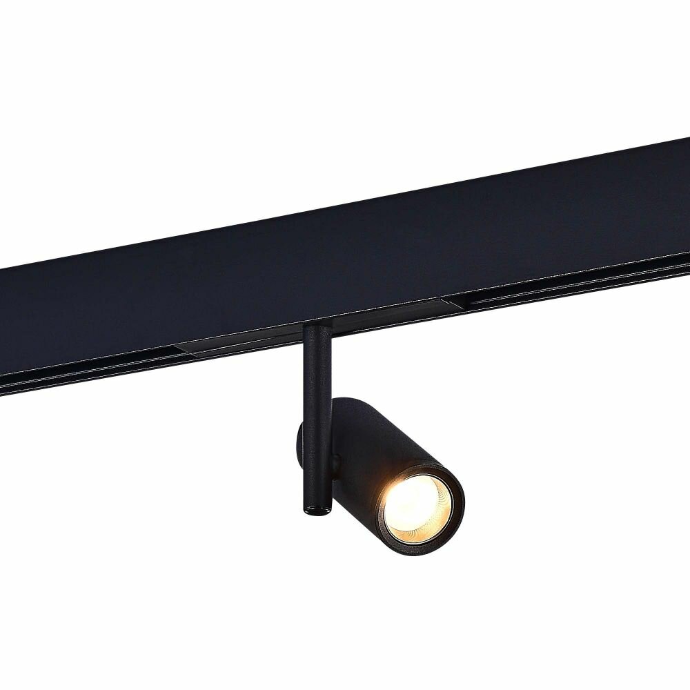 ST808.446.08 ST-Luce Магнитный трековый светильник Черный LED 1*8W 4000K 600Lm Ra>90 36° IP20 D42xH135 48VV.