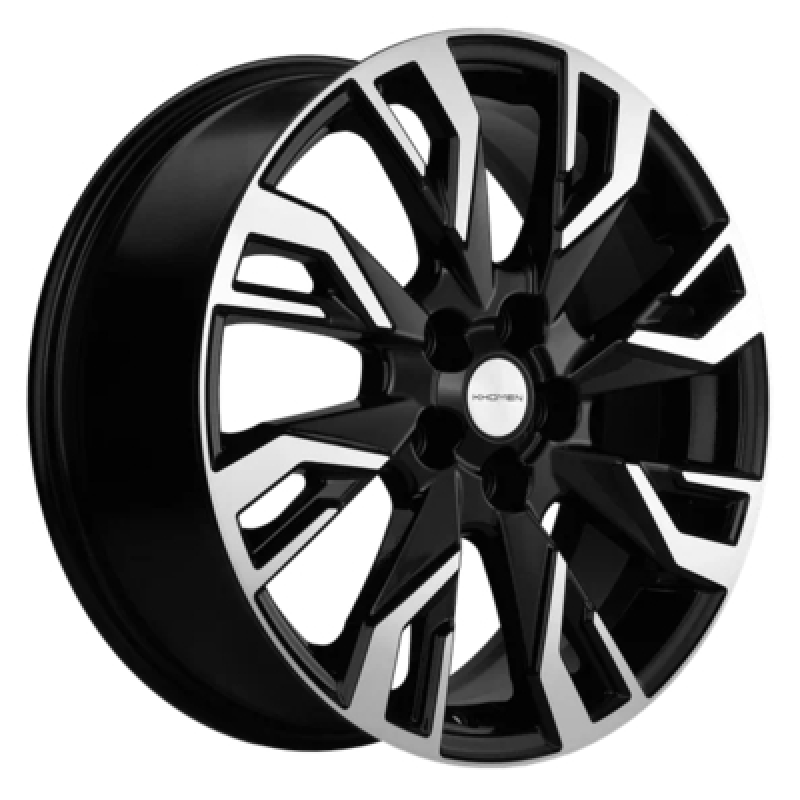 Диск колесный Khomen Wheels KHW1809 (CS35 | CS35 Plus) 7,0x18 5x110 Dia63.3 ET50 цвет Black-FP