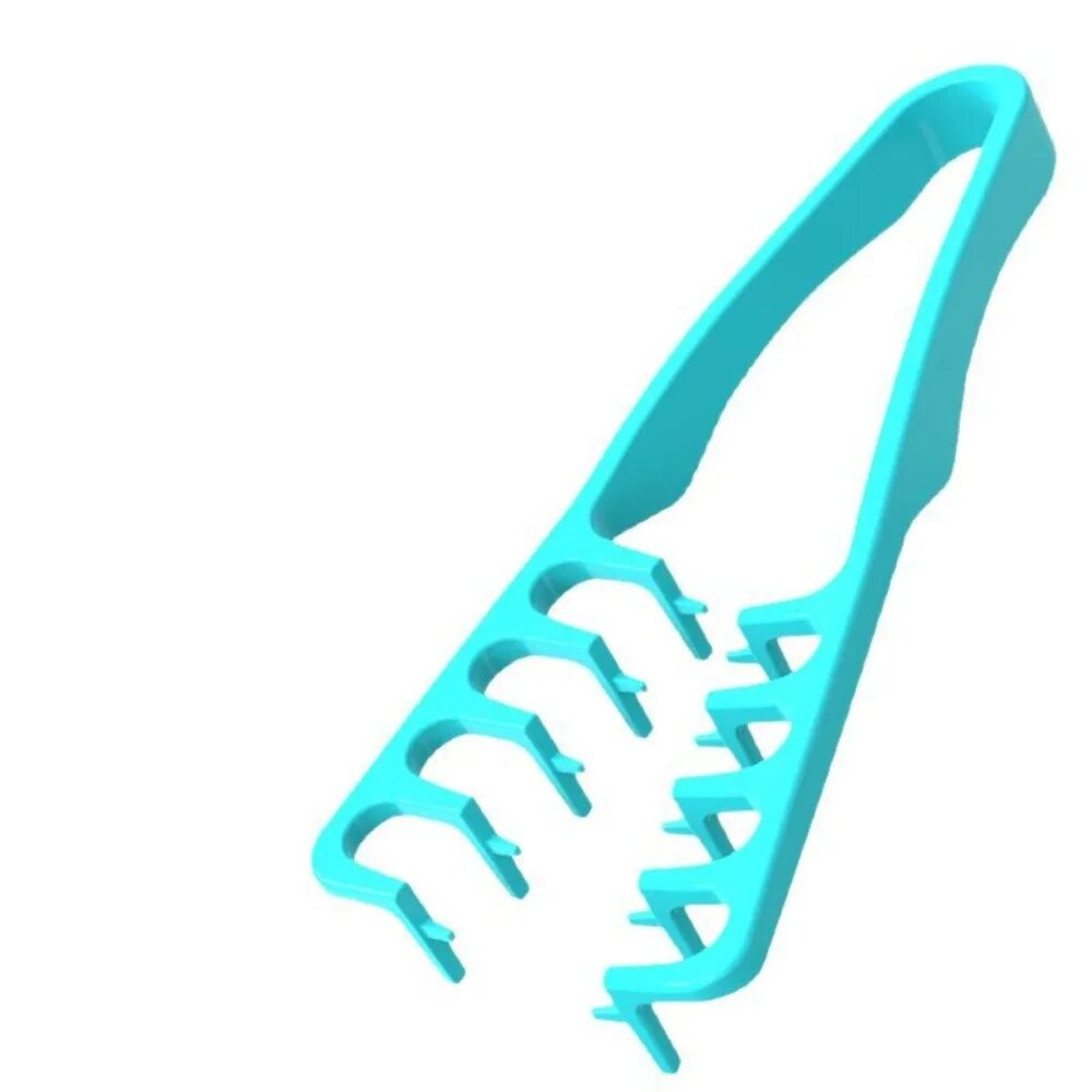 Пластиковая расческа Comb Blue